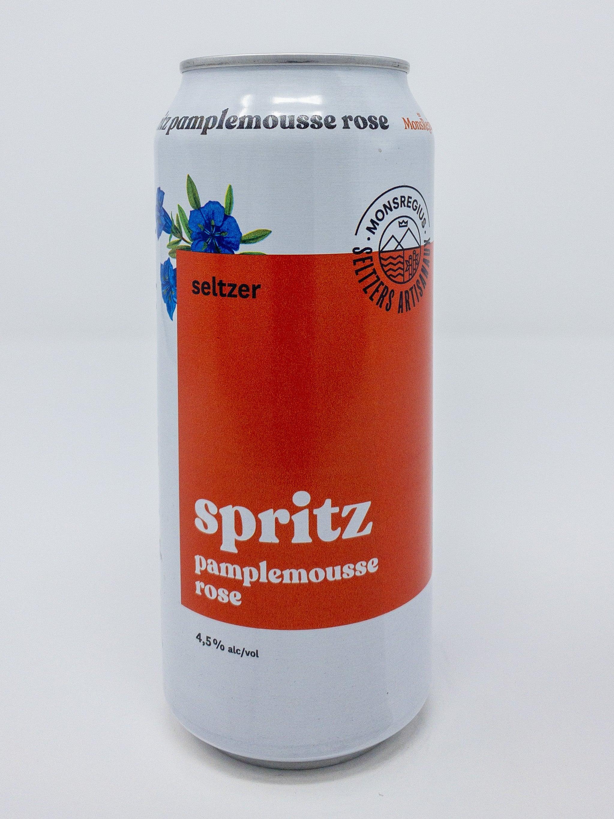 Seltzer Spritz Pamplemousse Rose – Beau Dégât Bièrerie de Quartier